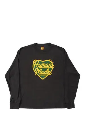 HUMAN MADE Graphic Long-sleeve T-shirt #4 'olive - Green
