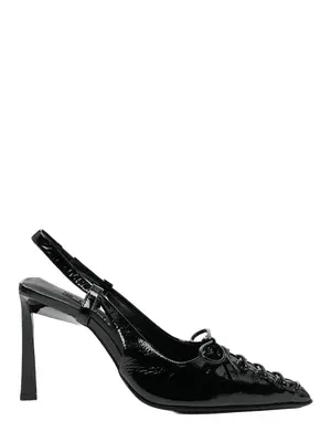 Senso Oka 75mm Slingback Pumps - Black