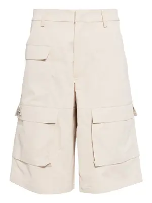 HELIOT EMIL Cellulae Cargo Shorts - Neutrals