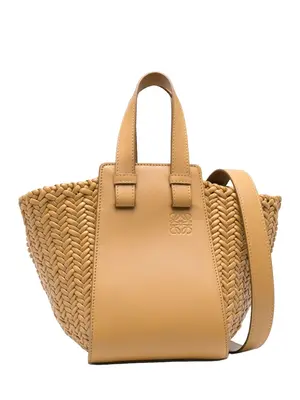 LOEWE LOEWE Interwoven Leather Tote Bag