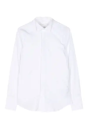 SA SU PHI SA SU PHI Classic Collar Cotton Shirt