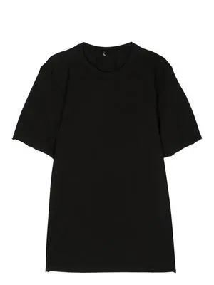 Transit Round-neck Cotton-blend T-shirt - Black