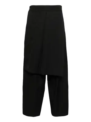 SONGZIO SONGZIO Wide-Leg Wool Trousers