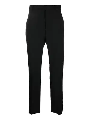 Saint Laurent Straight-leg Tailored Trousers - Black