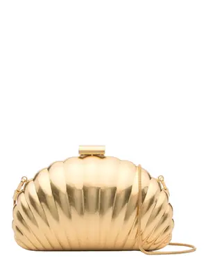 Simkhai Monet Shell-motif Clutch - Gold