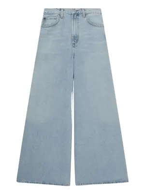 AGOLDE Nolan High-rise Wide-leg Jeans - Blue