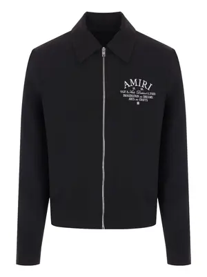 Amiri Arts District Embroidered Jacket - Black