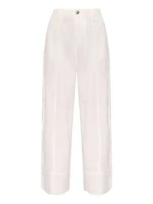 Rag & Bone High-rise Wide-leg Jeans - White