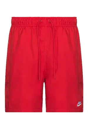 Nike Woven Flow Shorts - University Red & White