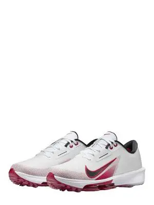 Nike Zoom Infinity Tour Waterproof Golf Shoe - White/red/platinum/black