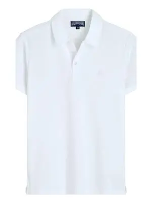 Vilebrequin Solid Terry Polo - Blanc