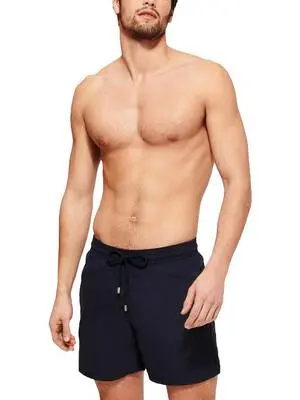 Vilebrequin Solid Swim Trunks - Noir