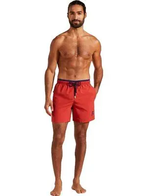 Vilebrequin Bicolor Swim Shorts - Brique