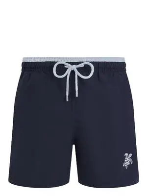 Vilebrequin Bicolor Swim Shorts - Marine/blanc