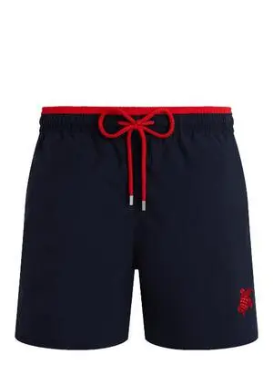Vilebrequin Bicolor Swim Shorts Marine/rouge