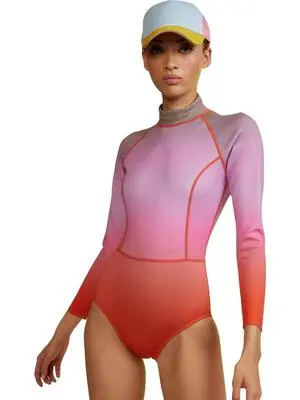 Cynthia Rowley Sunset Surf Wetsuit - Multi