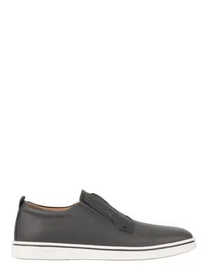 FERRAGAMO Derby Slip-On Grey