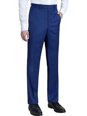 Santorelli Wool Stretch Comfort Pant - Navy