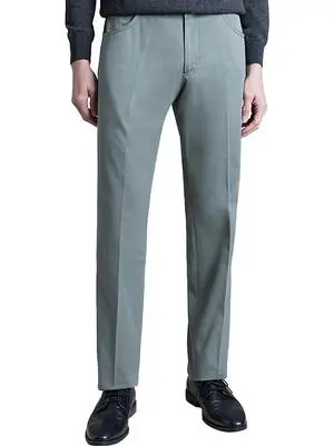 Santorelli Cotton And Cashmere Pant - Sage