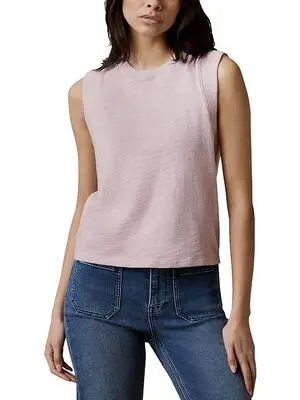 Faherty Brand Muscle Tank Top - Violet Ice