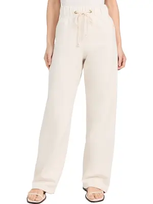 LES TIEN Eazy Classic Pants - Ivory