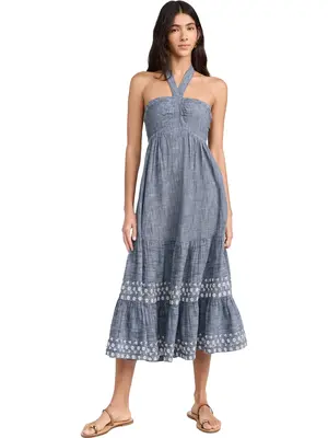 CLEOBELLA Raphaela Midi Dress - Chambray