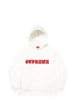 Supreme Lace Hooded Sweatshirt - White