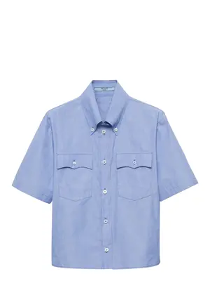 Prada Cotton Shirt - Blue