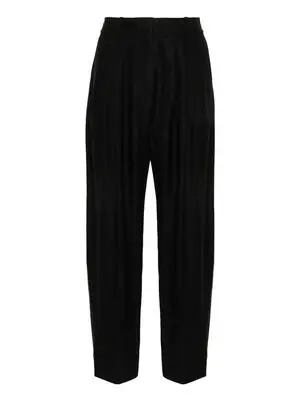 Studio Nicholson High-waist Tapered Trousers - Blue
