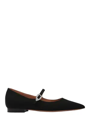 MALONE SOULIERS Kate Ballerina Flats - Black