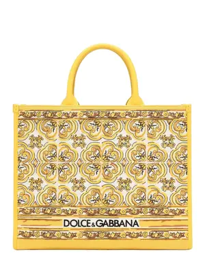 Dolce & Gabbana Medium Dg Daily Tote - Yellow