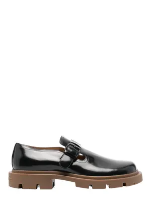 MAISON MARGIELA Ivy Leather Buckled Shoes - Black