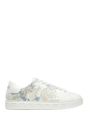 Versace Barocco Sea Greca Sneakers - White
