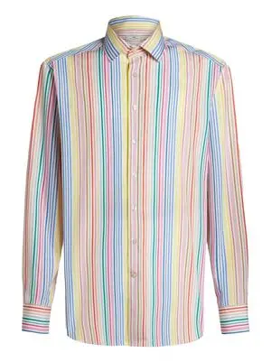 ETRO Striped Long-sleeve Shirt