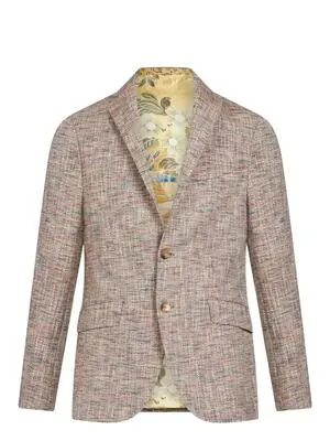 Etro Notched-lapel Single-breasted Blazer - Brown