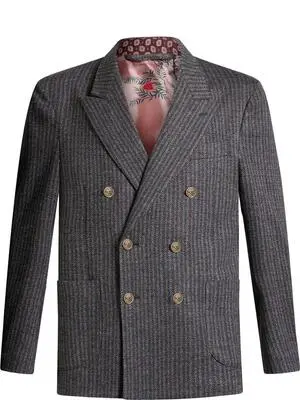 ETRO ETRO Striped Double-Breasted Blazer