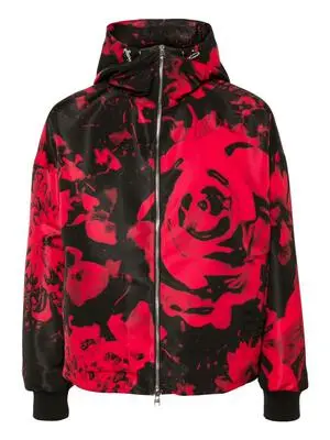 Alexander McQueen Wax Flower Jacket - Black