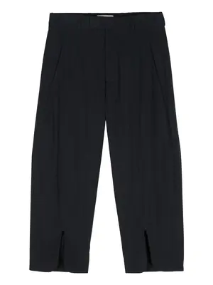 CRAIG GREEN Tapered-leg Tailored Trousers - Blue