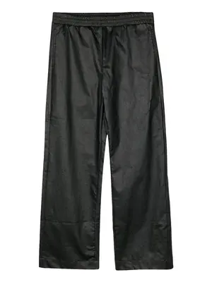 WALTER VAN BEIRENDONCK Graphic-print Trousers - Black