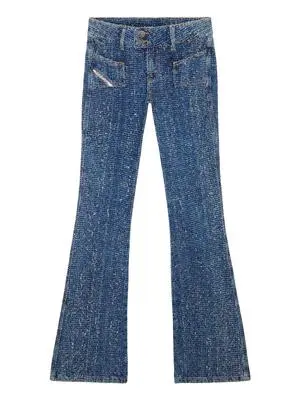 DIESEL Diesel D-Ebush Low-Rise Flared Jeans