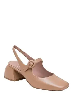 Linea Paolo Linea Paolo Manu Slingback Mary Jane Pump Desert