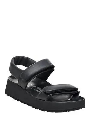 BIRKENSTOCK Theda Wedge Sandals - Black