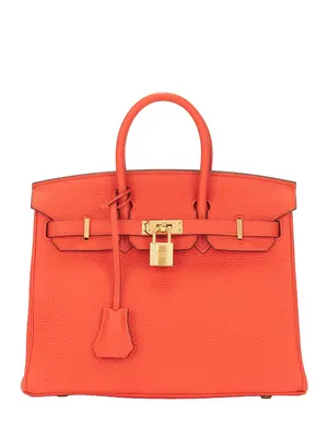 Hermès Togo Handbag - Orange