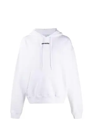 Off-White Oversize Arrows Hoodie - White/red