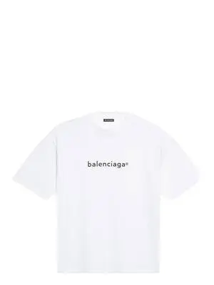 Balenciaga New Copyright Medium Fit T-shirt - White
