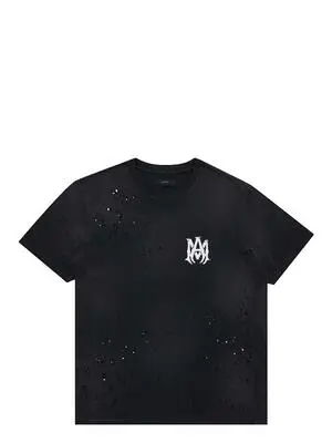 Amiri Washed Shotgun Tee Shirt - Black
