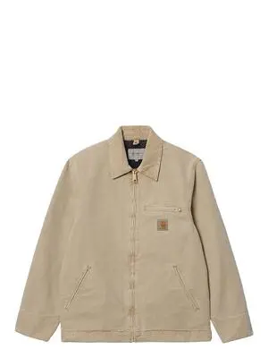 Carhartt Wip Detroit Dearborn 12oz Canvas Jacket - Dusty H Brown (faded)