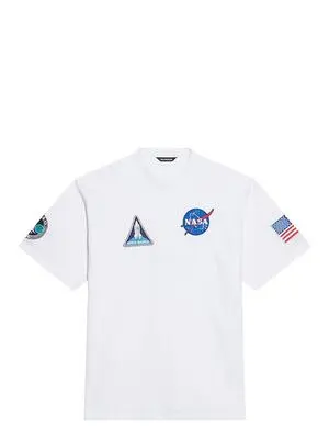 Balenciaga Nasa Space Patch T-shirt - White