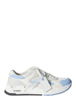 Off-White Off Runner B Sneakers - White/ligth Blue