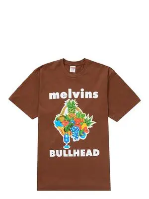 Supreme Melvins Bullhead Tee Shirt - Brown